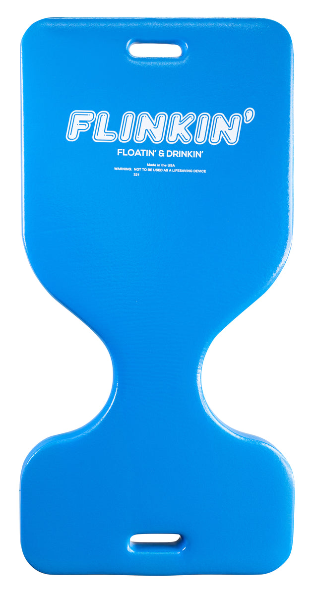 FLINKER -- Bahama Blue/White Print - MADE IN THE USA – Flinkin'